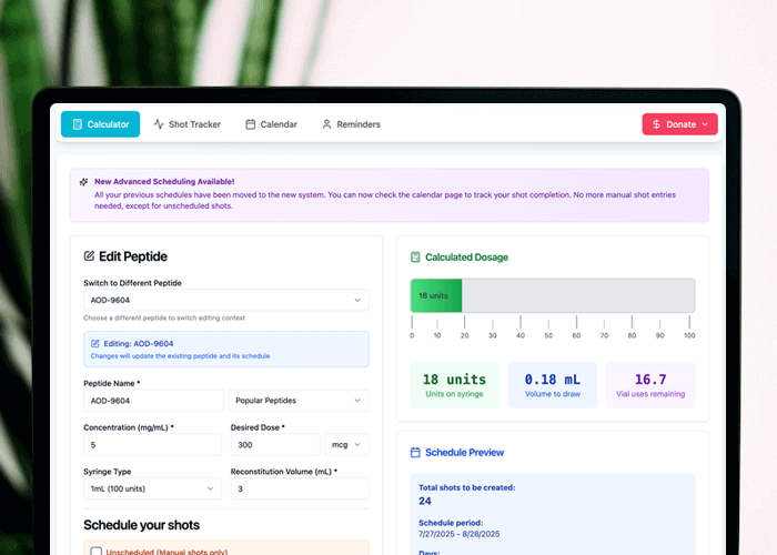 Peptide Tracker
